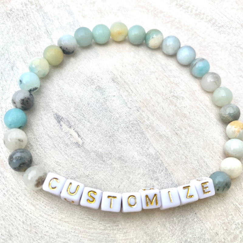Word Bracelet - Etsy