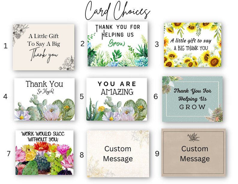 Employee Appreciation Gift Employee Plant Gift Thank You - Etsy