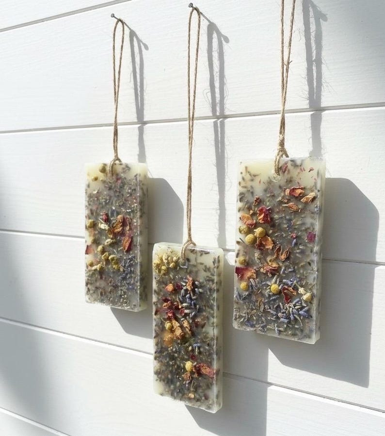 Build a Box Item - Botanical Wax Sachets - Lavender and Wild Rose ...