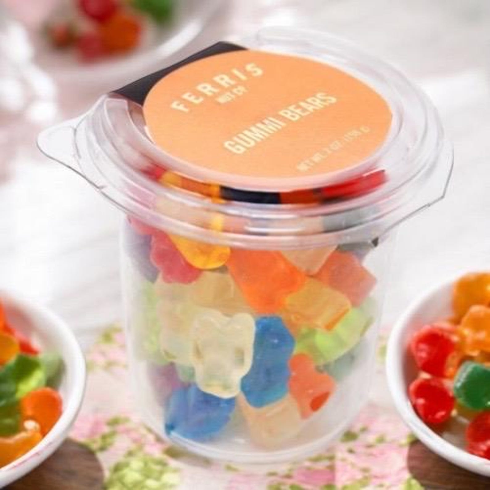 Build a Box - Gummi Bears - 7 Oz Container of Fruity Bear-shaped ...