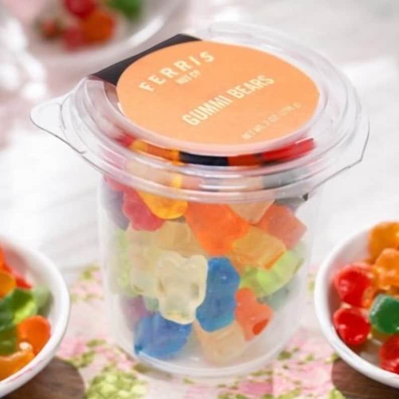 Build a Box - Gummi Bears - 7 Oz Container of Fruity Bear-shaped ...