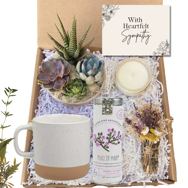 Sympathy Care Package Loss of Loved One - Etsy