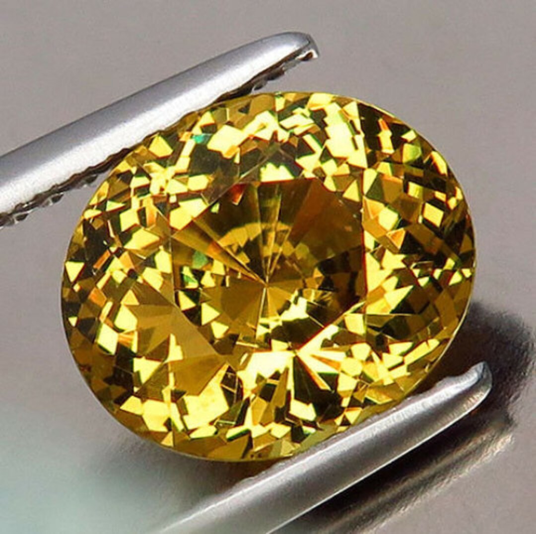 Natural Oval Yellow Sphene 2.72 Ct - Etsy