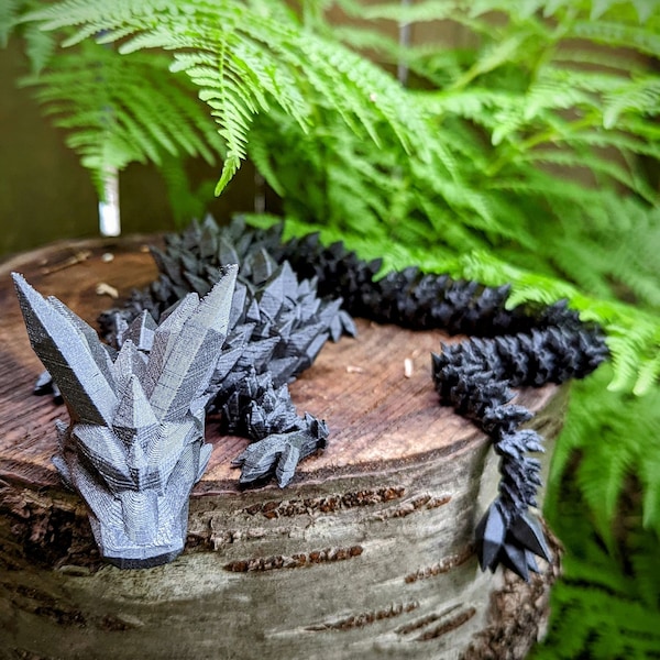 Articulated Spikey Dragon Stl File - Etsy