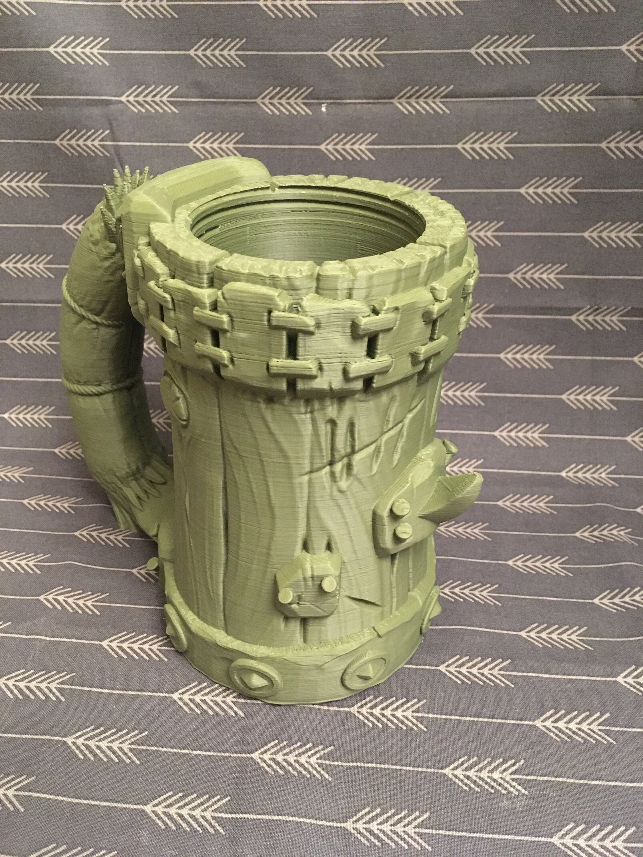 Half Orc Mythic Mugs by Ars Moriendi Can Holder D20 - Etsy
