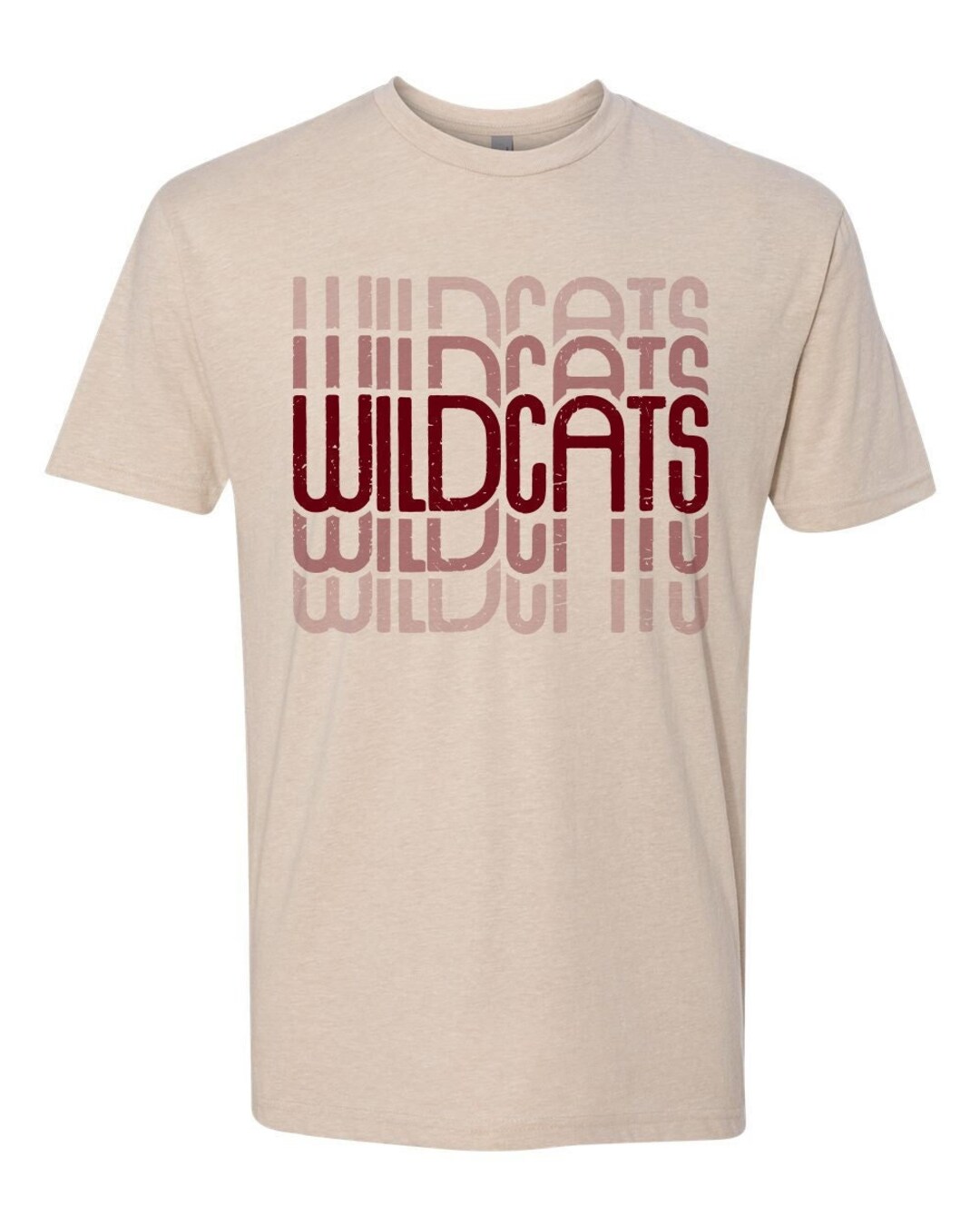 Wildcats Repeat T-shirt Design Athletics REPEAT SPORTS SCHOOL - Etsy