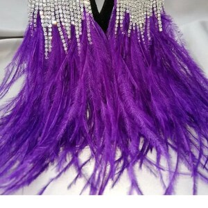 Lux Brands Style Handmade Feather Rhinestone Earrings All Color - Etsy