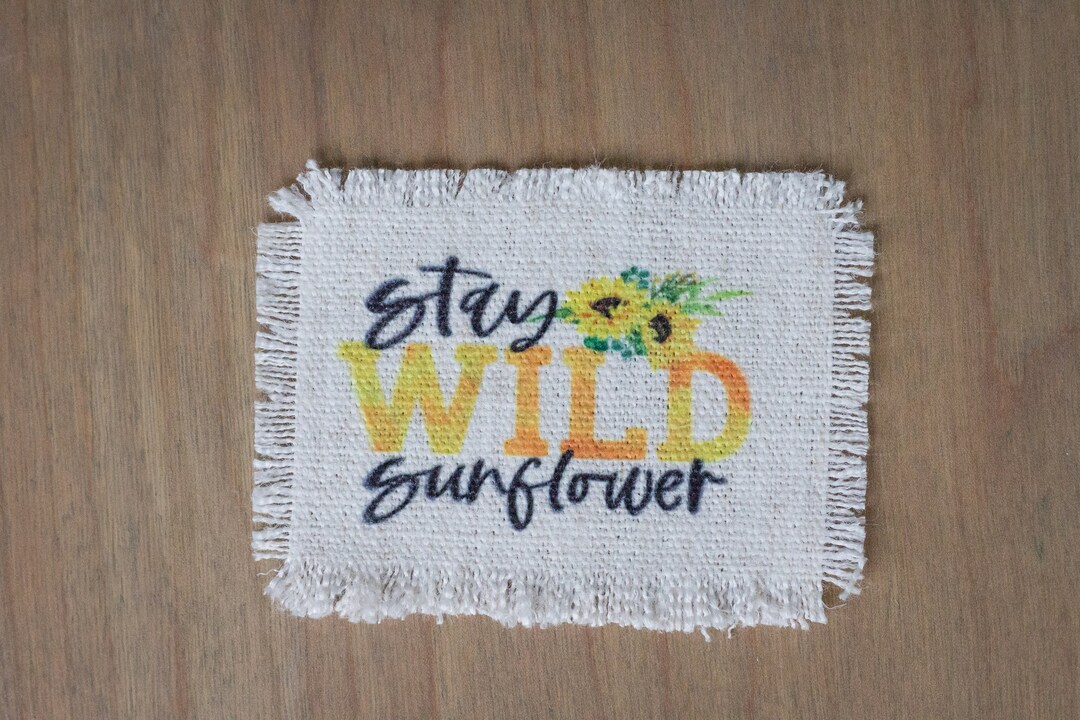 Sunflower Hat Patch, Women's Hat for Spring, Flower Patch for Hat, Iron ...