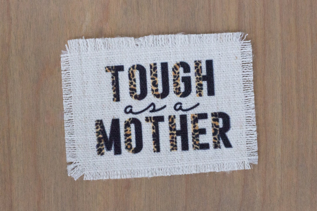 Mom Life Hat Patch, Mom Iron on Patch, Leopard Hat Patch, Mom Baseball ...