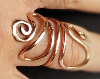 Wire Finger Rings - Etsy