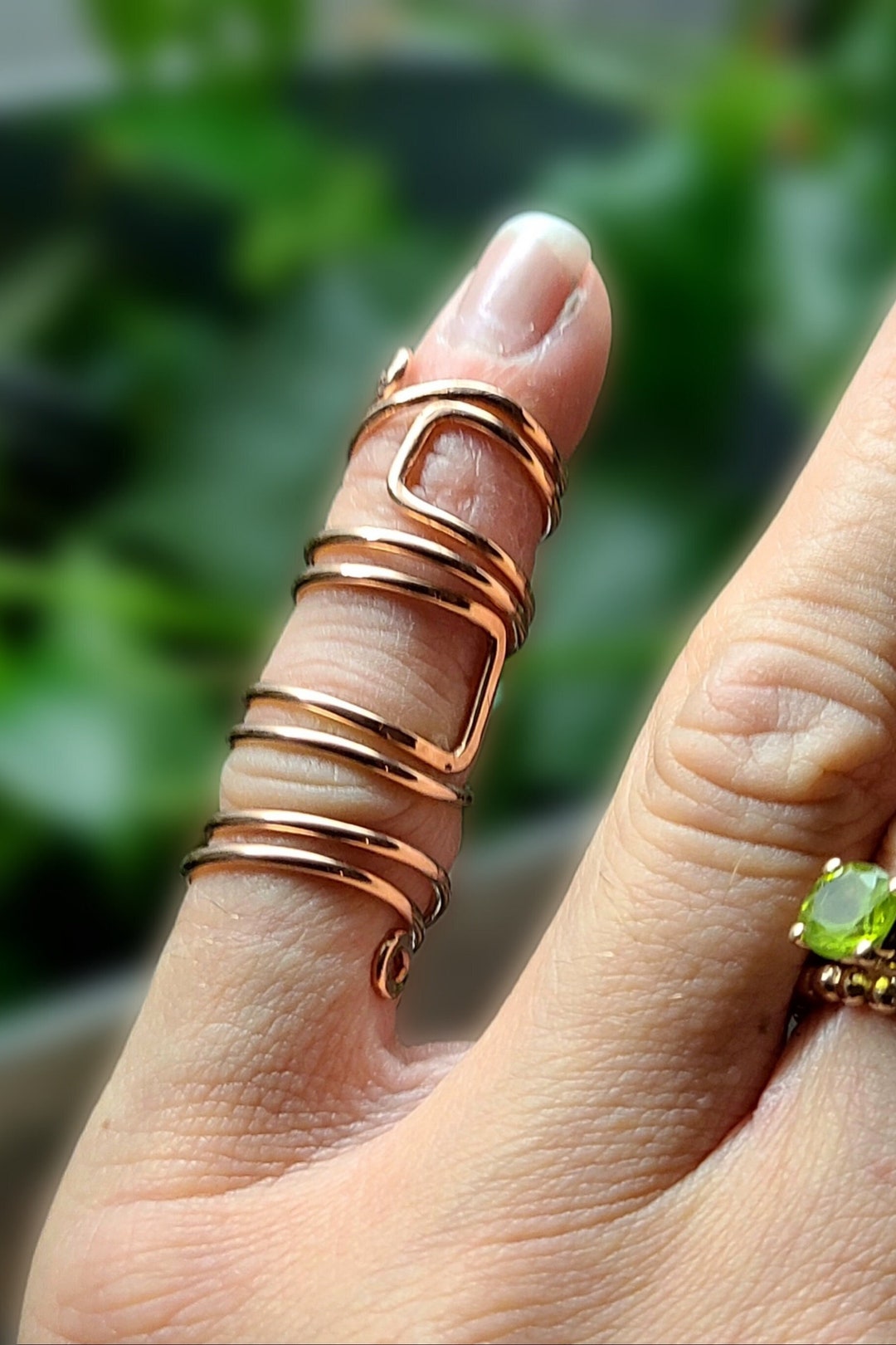 Arthritis Finger Splint Ring. Adjustable Lateral Deviation Brace Ring ...