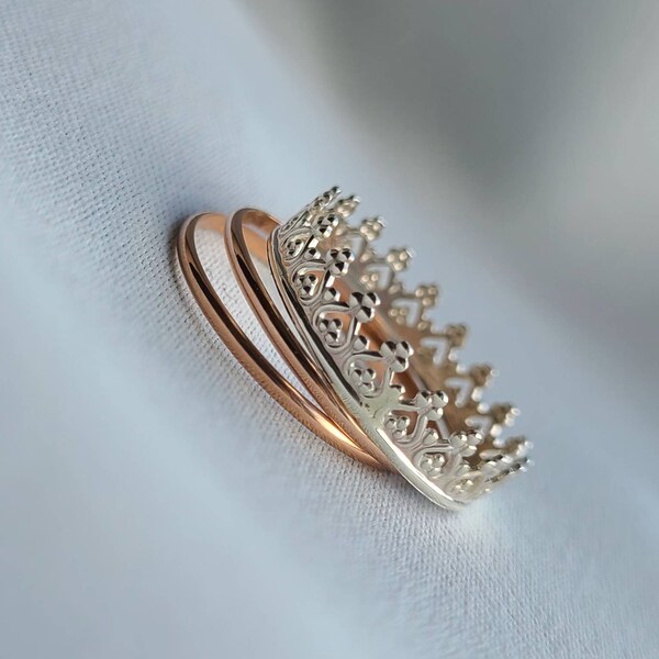 Crown Ring - Etsy Canada