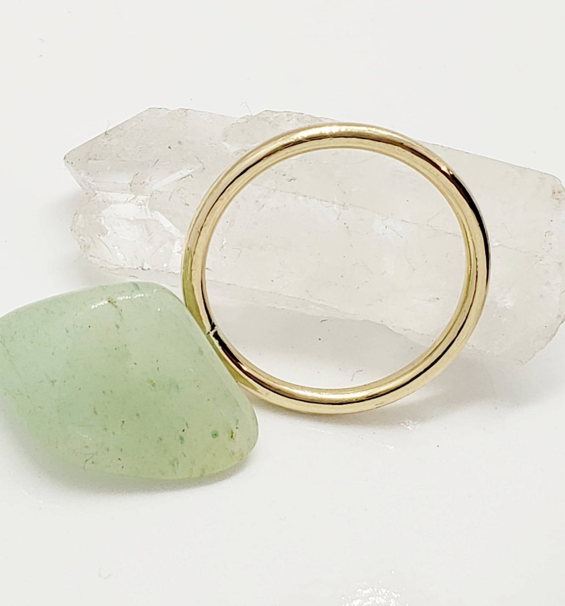 14K Gold Wedding Band. Index Finger Rings for Women. Pinky - Etsy Canada