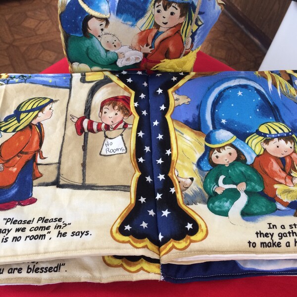Little Light Book Christmas Fabric - Etsy