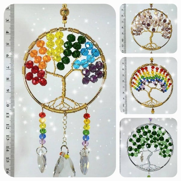 Wire Tree Suncatcher - Etsy