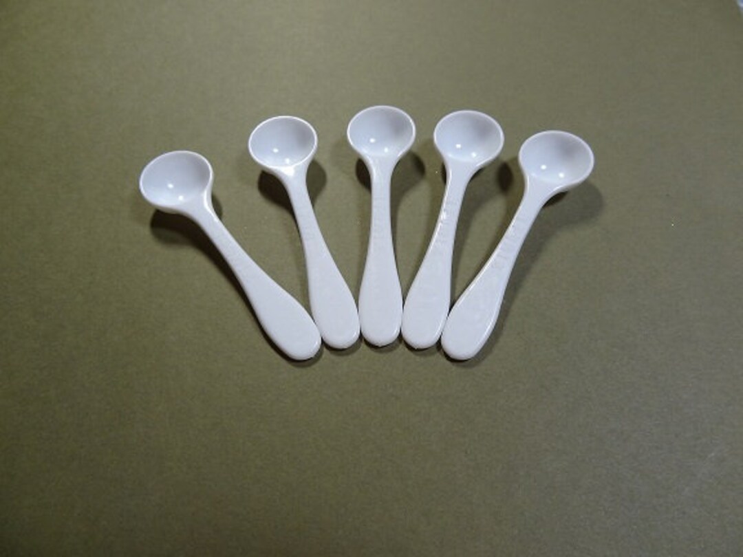Plastic spoons 1 gram spoons spoons for crafting - Etsy.de