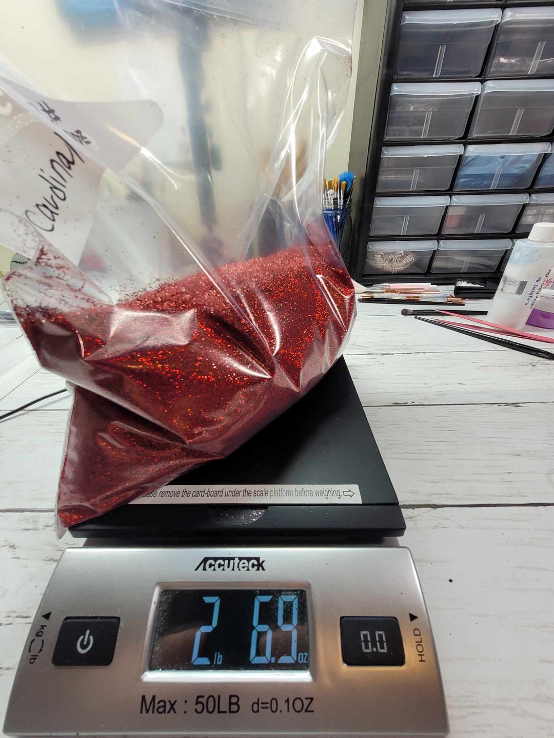 Bulk Glitter Cardinal Red Metallic Polyester Fine Glitter, Glitter for ...