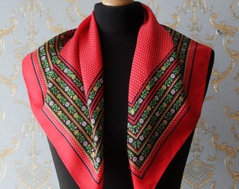 Austrian Silk Scarf - Etsy