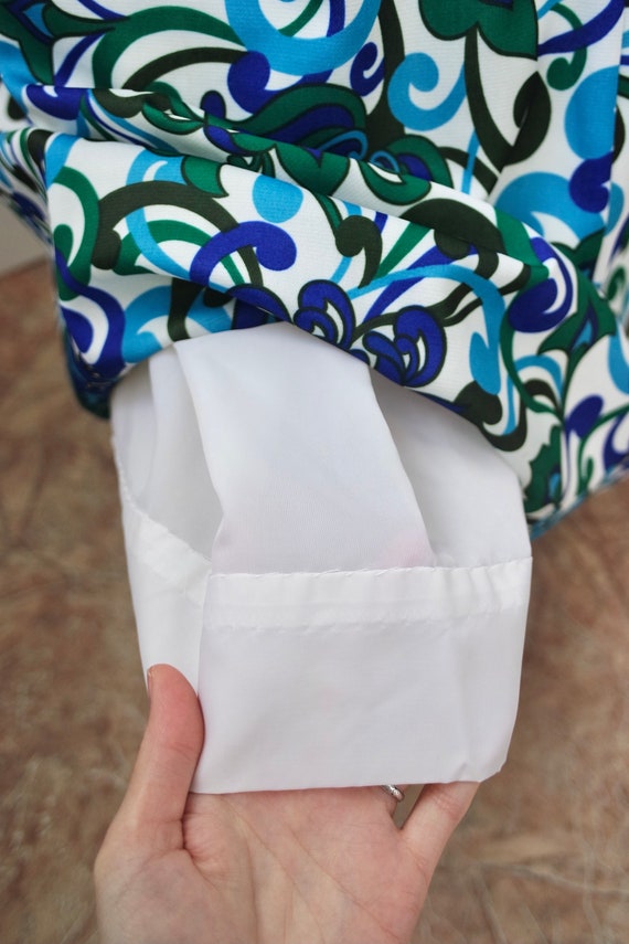 Floral 1960s Gown | 70s Flower Power Dress | Hostess … - Gem