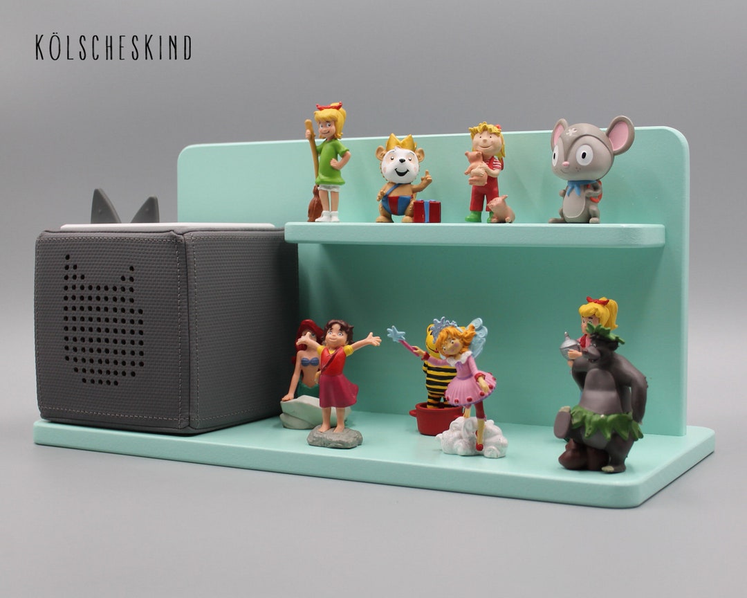 Stand Shelf for Toniebox for up to 30 Figures Tonie Tonies ® in Mint ...