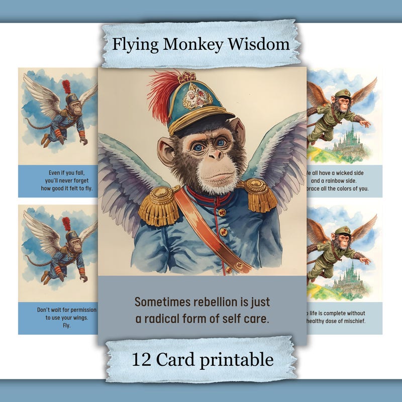 Flying Monkey - Etsy