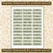 Printable Safari Phrases 36 Piece Set 1, Word Embellishments for Junk ...