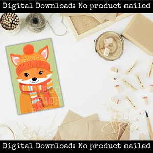 Cute Woodland Animals Autumn Printable Image Pack Fall Junk Journal ...