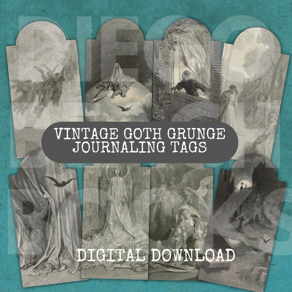 Grunge Tags - Etsy
