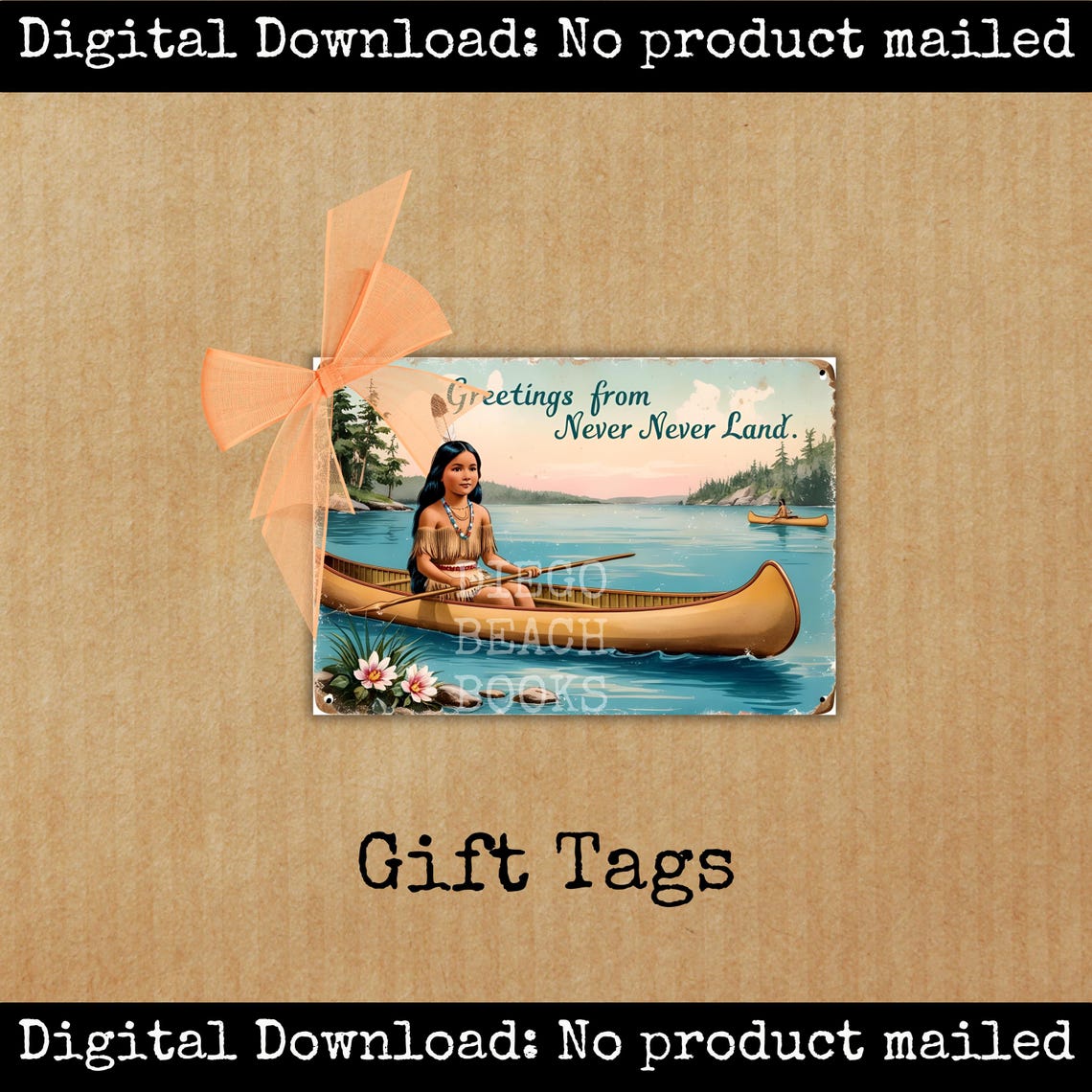 Greetings From Never Land Postcards Printable Peter Pan Ephemera for ...
