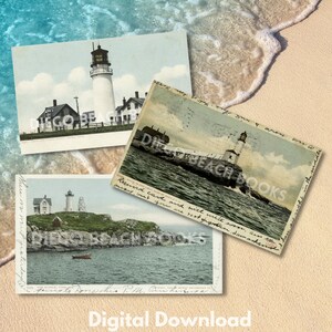 Lighthouse Postcard - Etsy