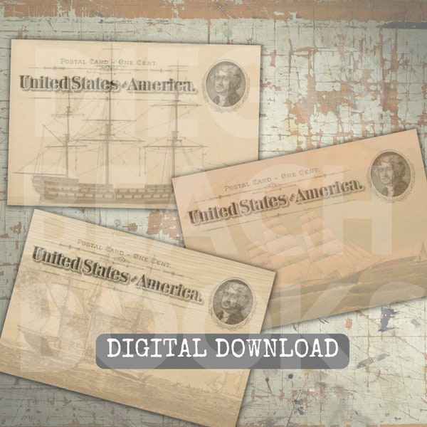 Nautical Postcard - Etsy