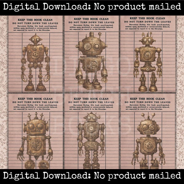 Steampunk Robot Kit - Etsy