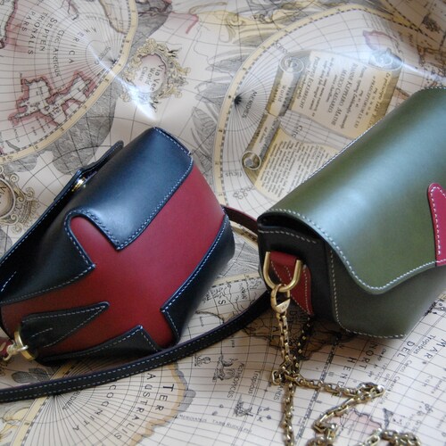 Leather Bag Pattern Tutorial DIY - Etsy