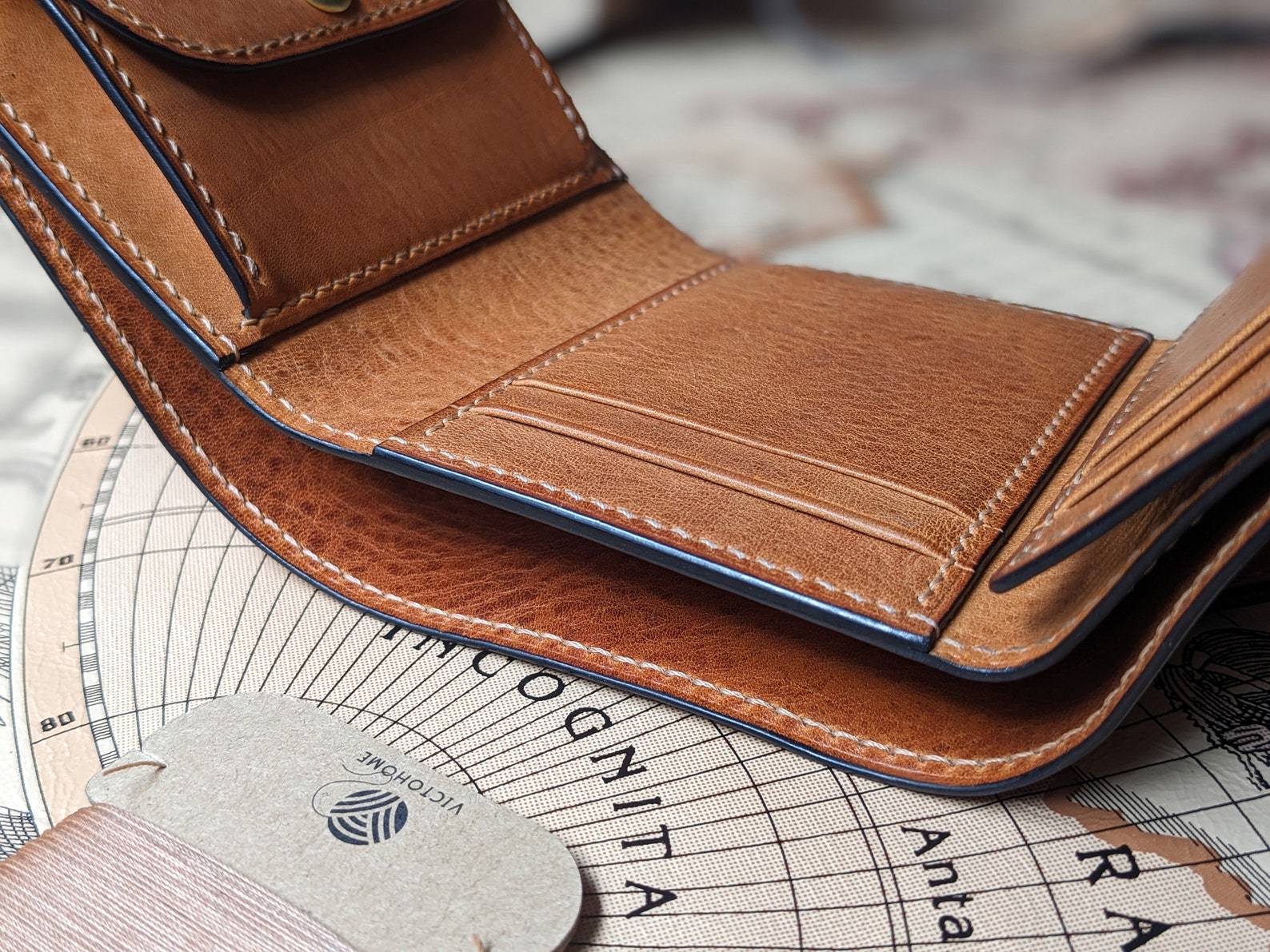 PDF Pattern for Leather Trifold Wallet Making/with Hole Marking/with ...