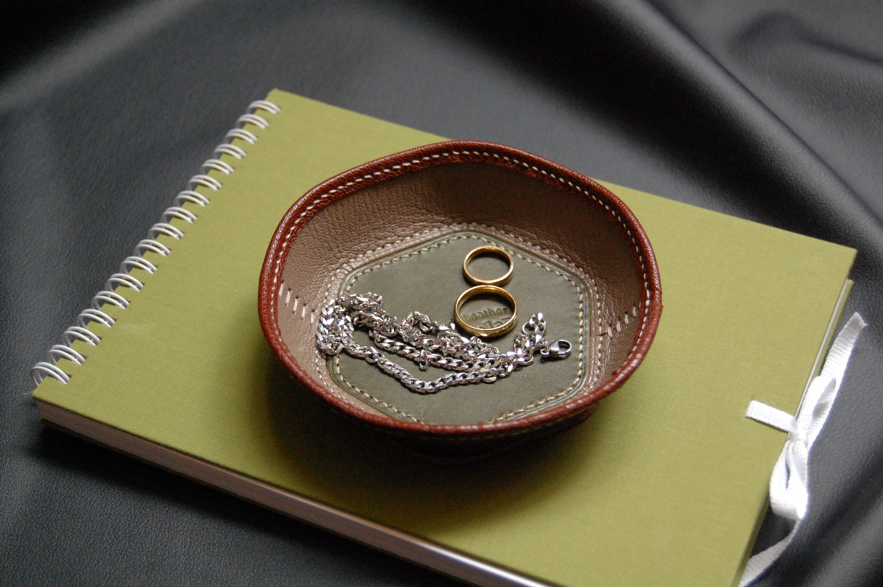 Luxury Hexagon Leather Tray Build Along PDF Pattern/digital | Etsy