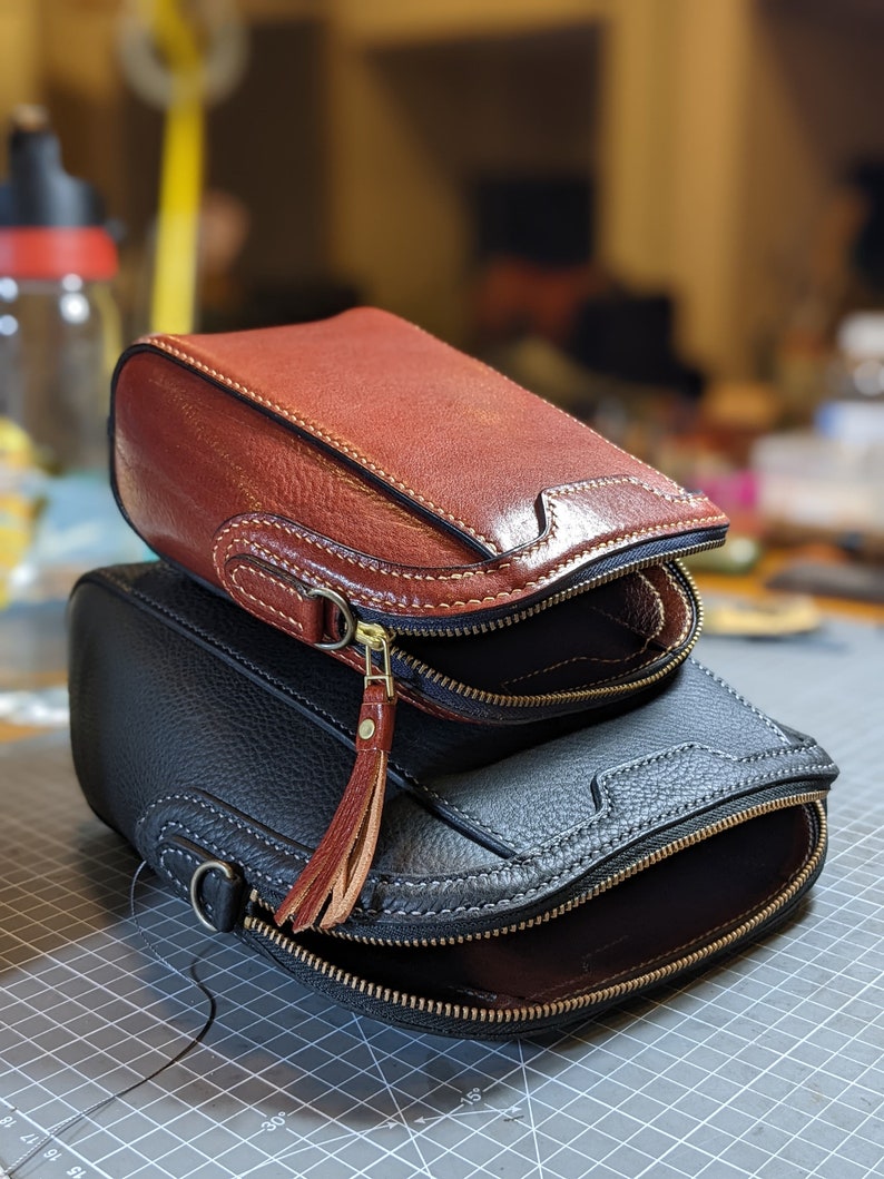 S-size Shopping Bag Build Along PDF Pattern/leather Bag - Etsy