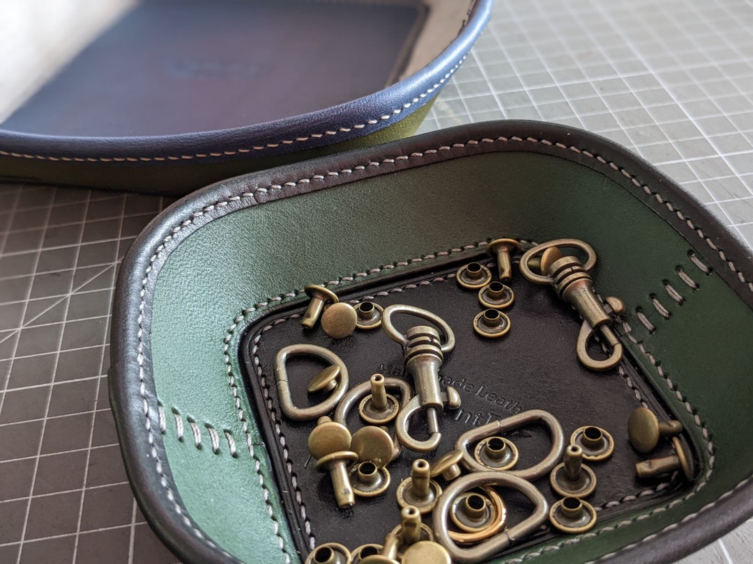 Luxury Square Leather Tray Build Along PDF Pattern/digital Pattern/with ...