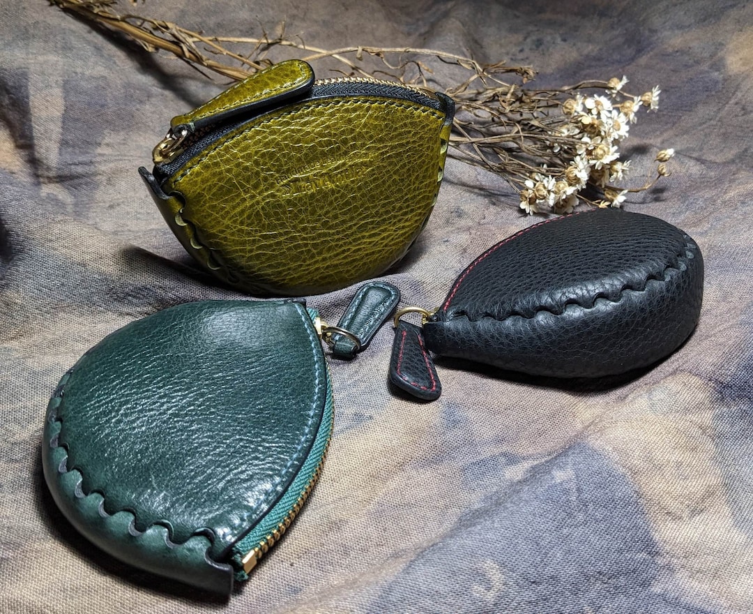 3 Types Scallop Zip Purse PDF Pattern/with Tutorial/hole Spacing 3.38mm ...