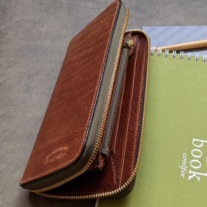 Zip-around Long Wallet Build Along PDF Pattern/with TUTORIAL Video ...