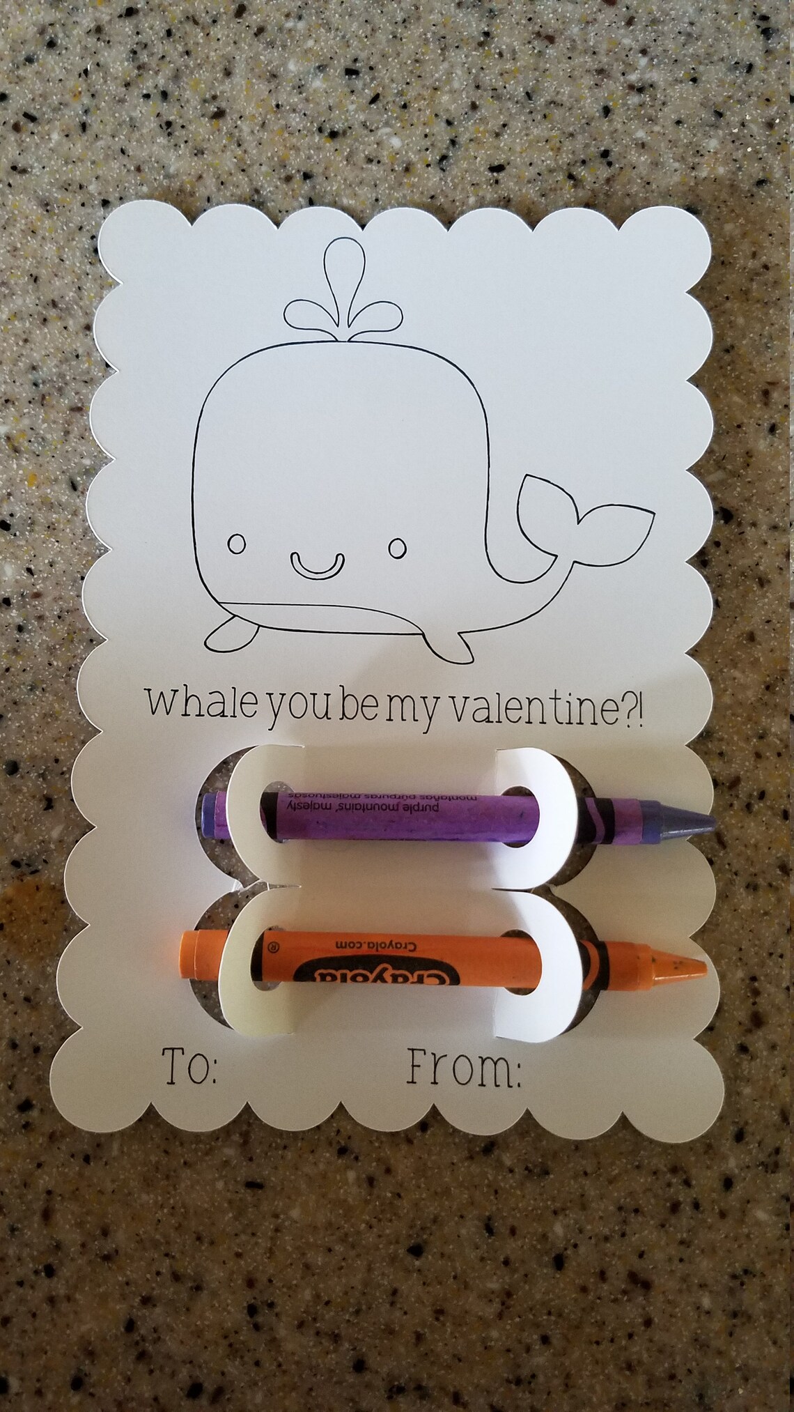 Student and Classmate Valentine's Day Gift Coloring Card - Etsy