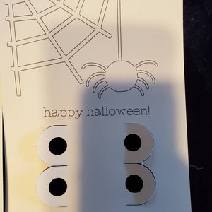 Student and Classmate Halloween Gift Coloring Card for Kids, Halloween ...