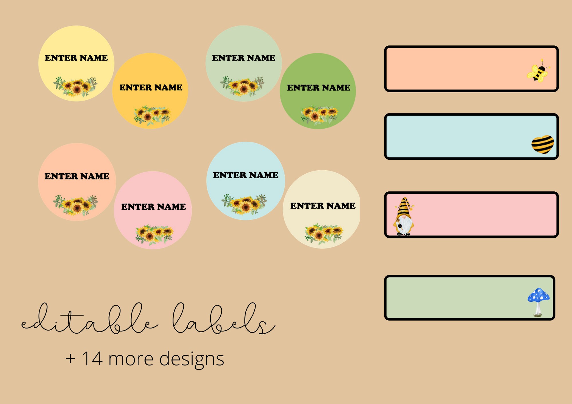 Bee themed classroom sunflower classroom decor gnomes | Etsy