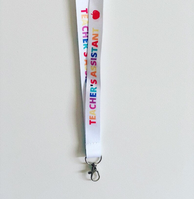 Teacher Lanyard, Classroom Job Lanyards, Teacher Assistant Lanyard ...