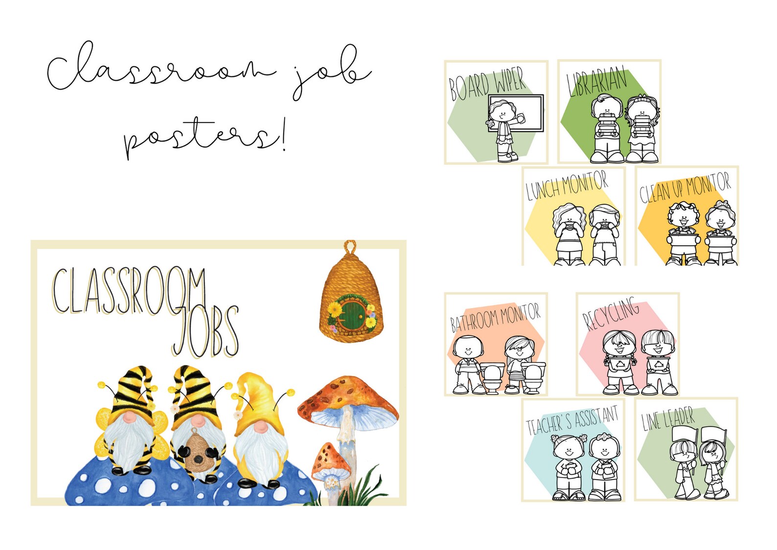 Bee Themed Classroom Sunflower Classroom Decor Gnomes - Etsy