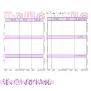 Prac Planner, Pre - Service Teacher Planner, Practicum Planner, Meet ...