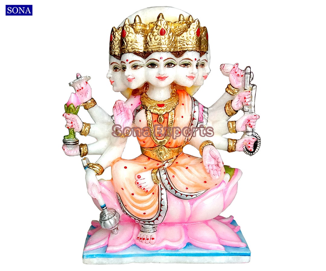 Marble Gayatri Statue, Goddess Gayatri Idols, Marble Gayatri Moorti ...