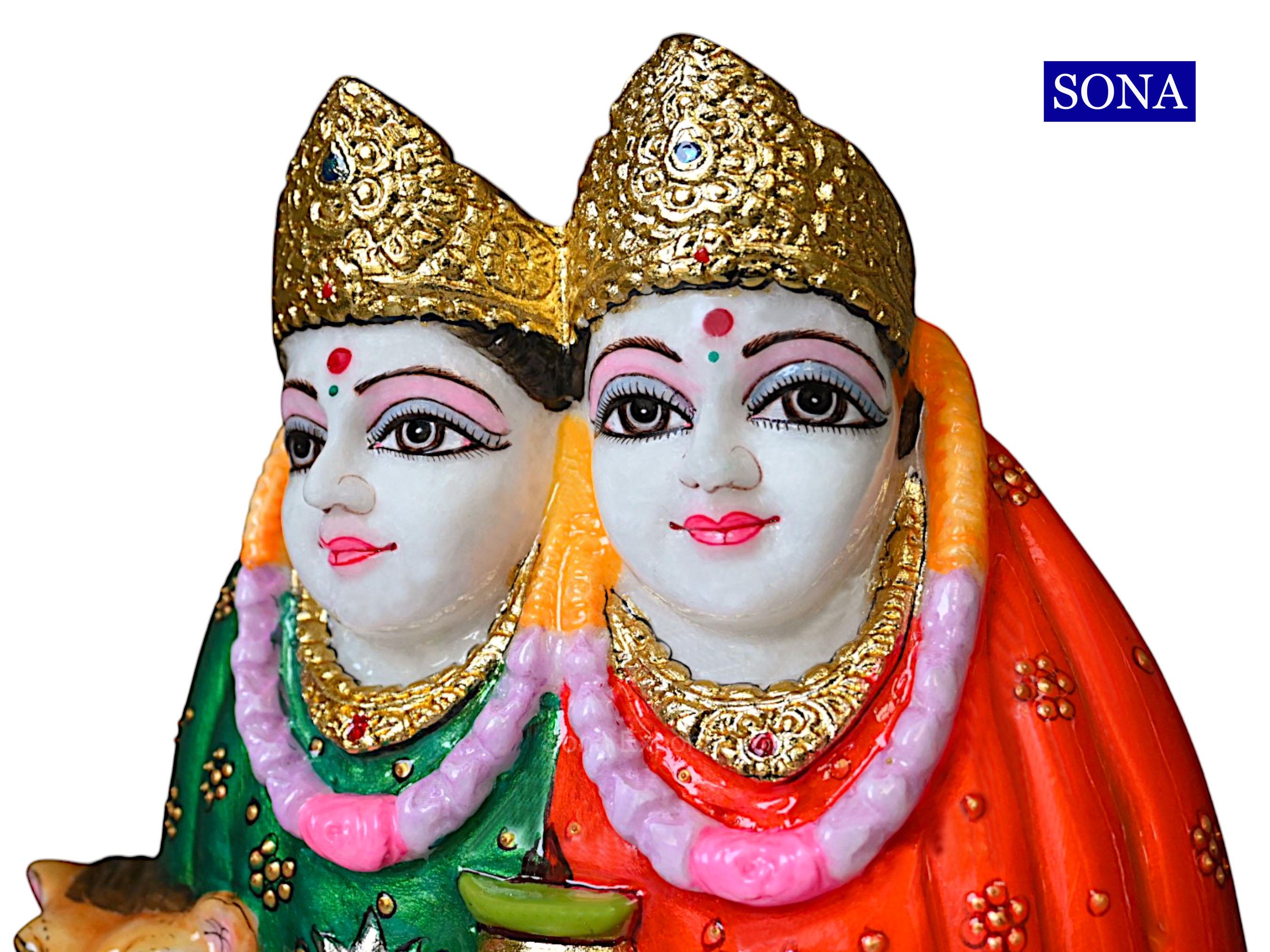 Goddess Chamunda Mata Statue 12", Marble Chamunda Maa Statue Murti ...