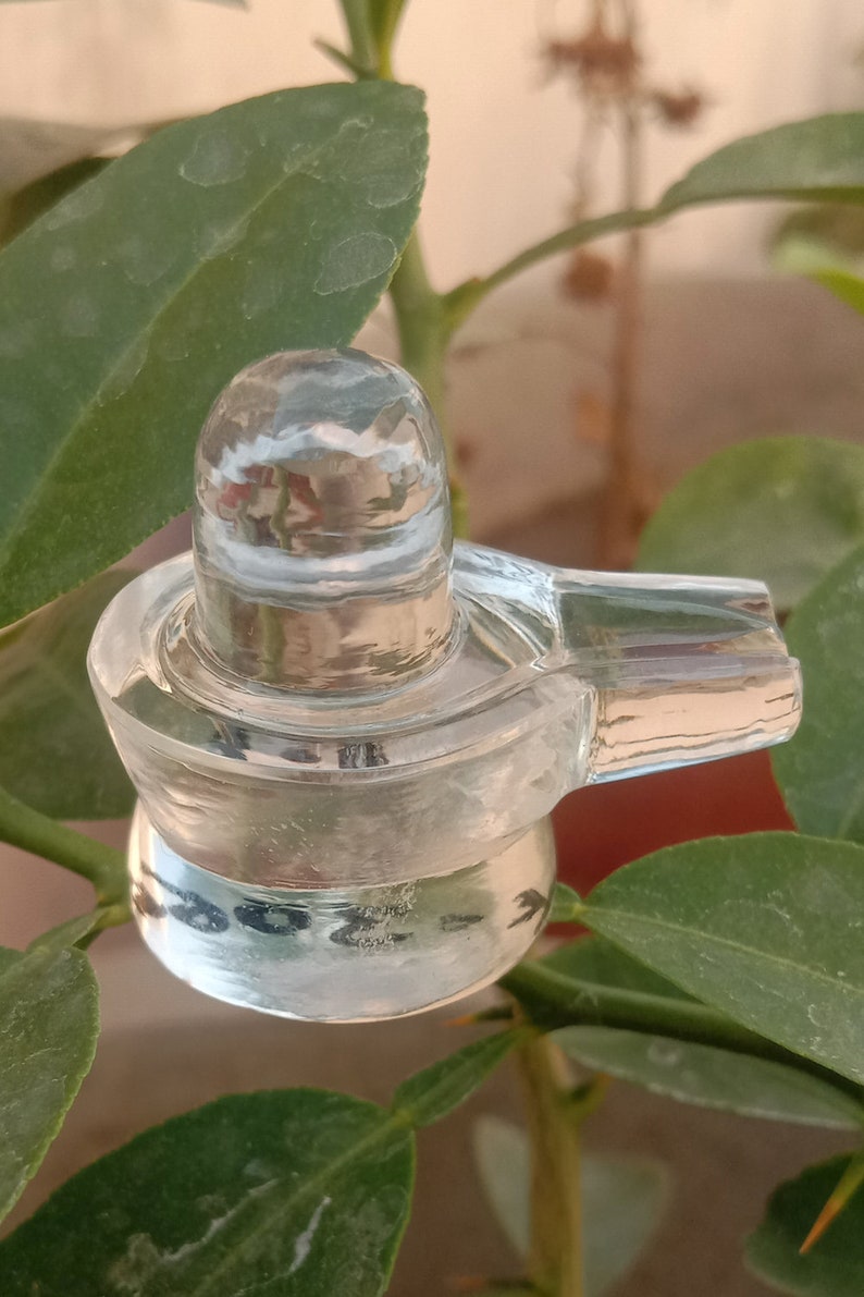 100% Pure Sphatik Crystal Quartz Shivling Religious Shiva Ling - Etsy