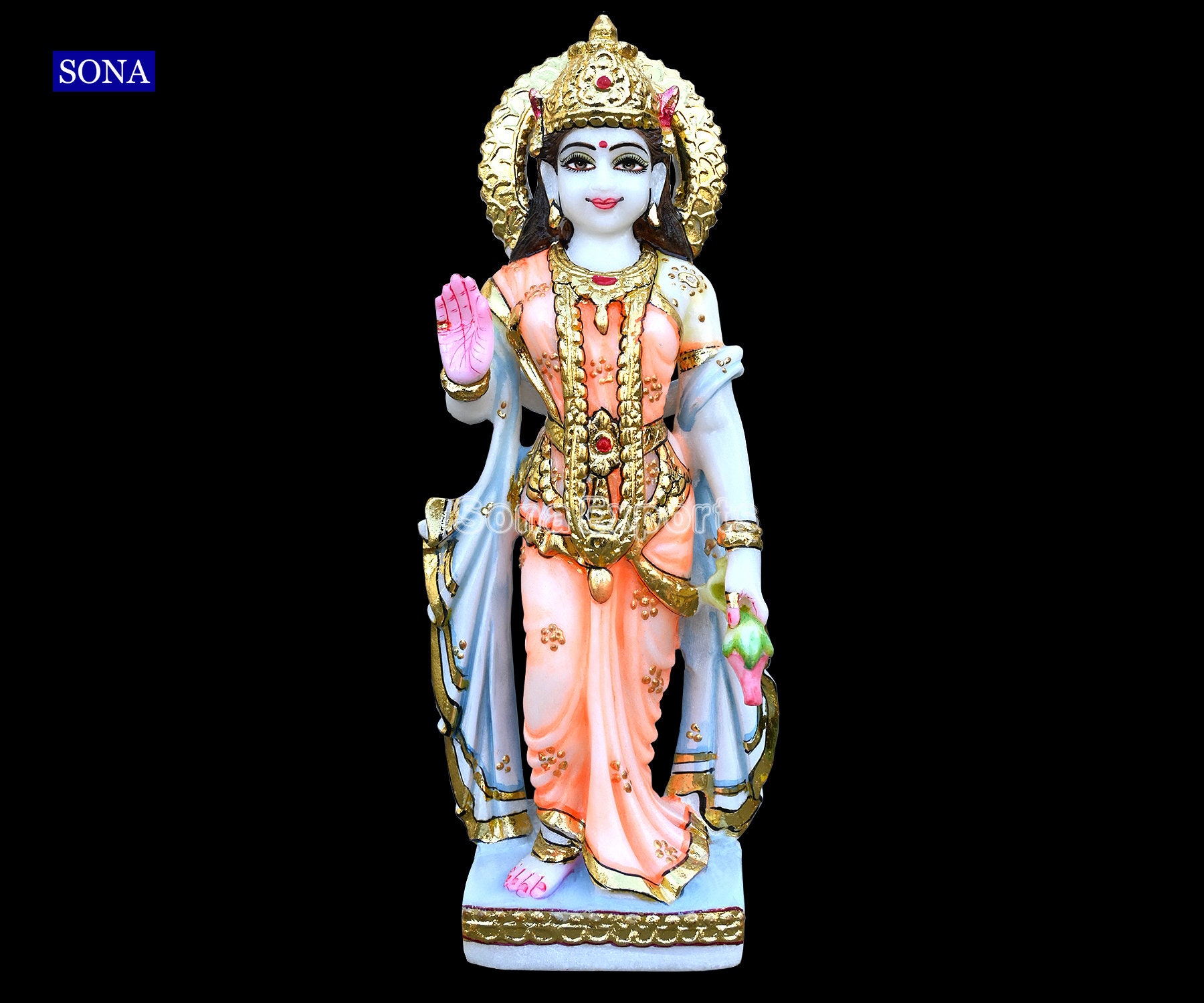 Marble Radha Statue, Marble Radha Idol, Radha Rani Idol, Radha Rani ...