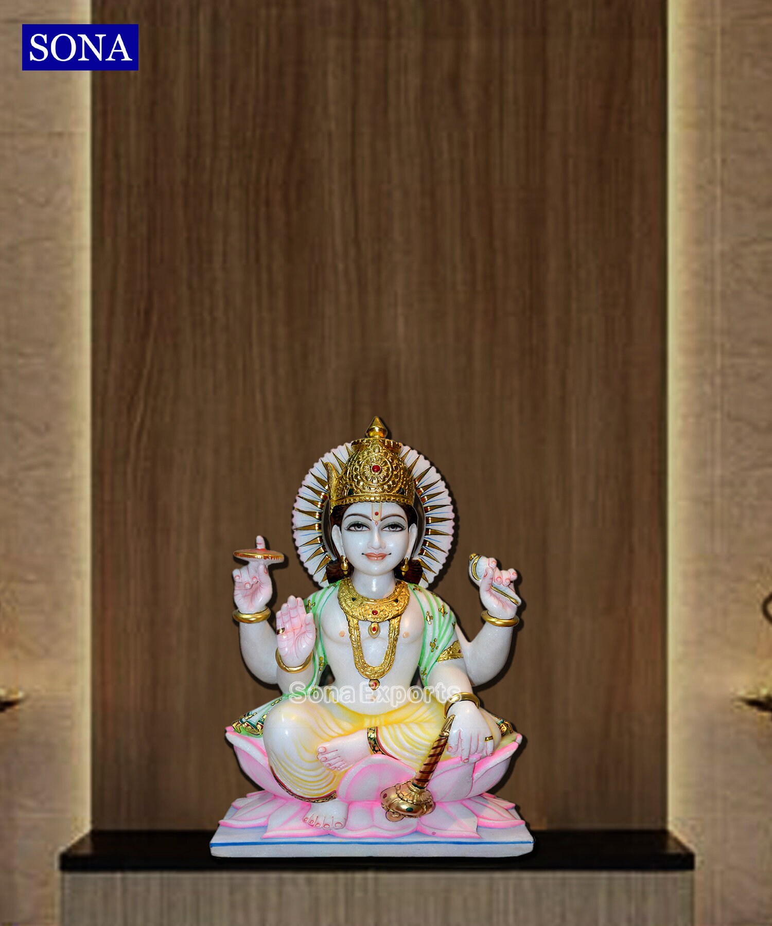 Marble Vishnu Statue Marble Vishnu Idol Marble Vishnu - Etsy